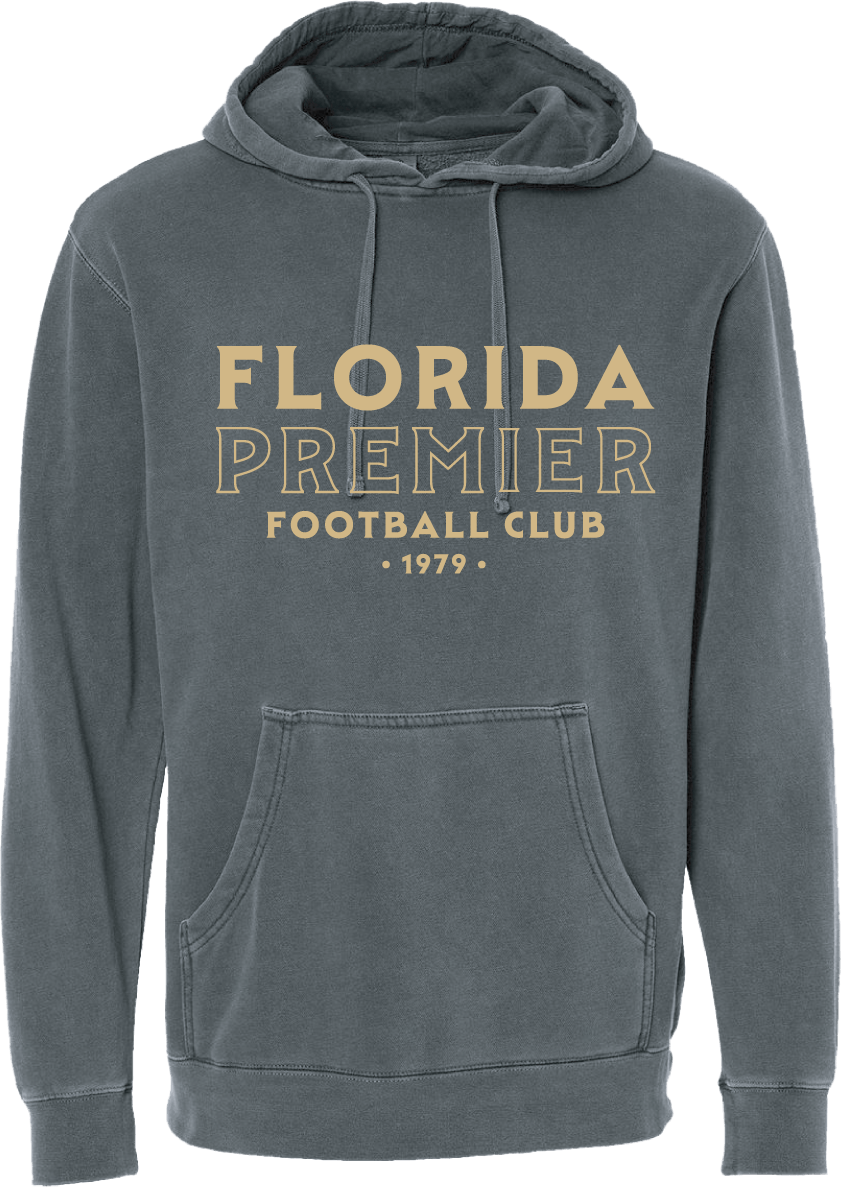 Florida Premier Midweight Pigment Dyed Hooded Sweatshirt – Florida ...